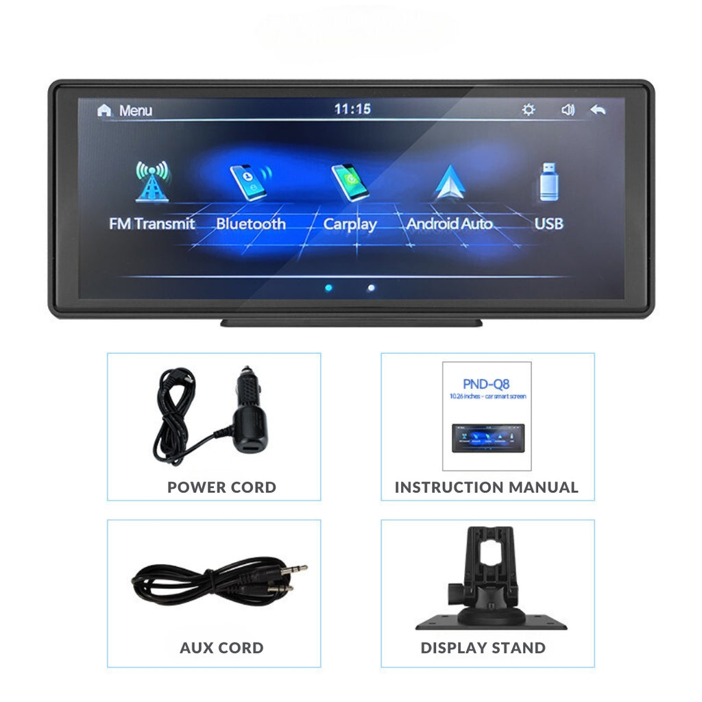 IRELIO™ Apple Carplay & Android Auto Car Display Screen