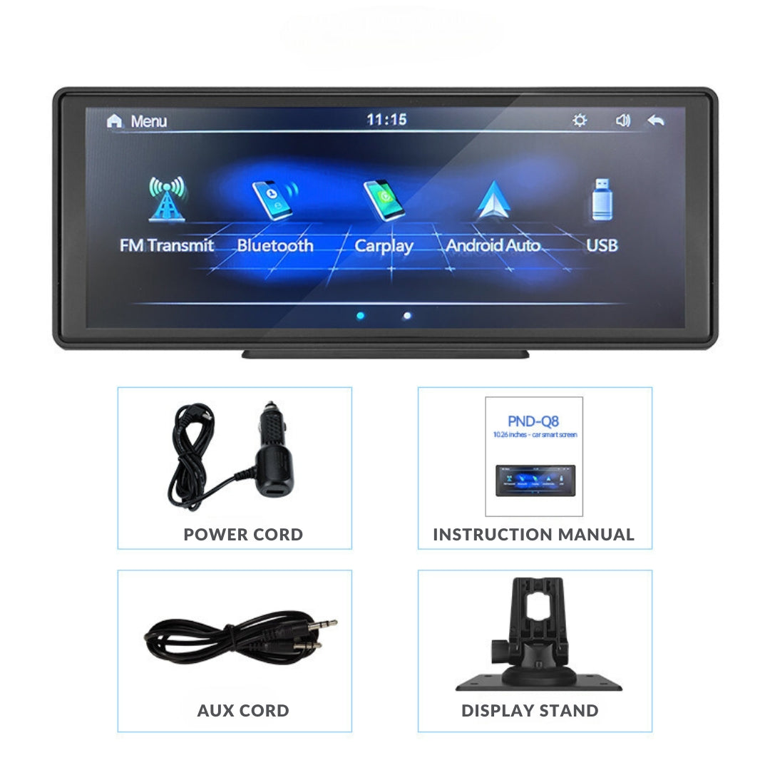 IRELIO™ Apple Carplay & Android Auto Car Display Screen